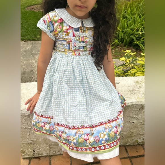 Dresses | Sz 7 Peter Pan Easter Dress | Poshmark